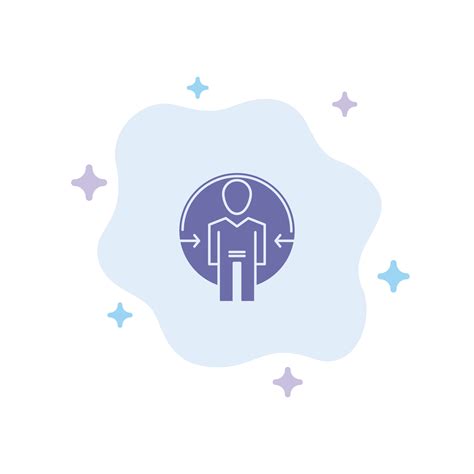 Man User Login Id Identity Blue Icon On Abstract Cloud Background 13327279 Vector Art At Vecteezy