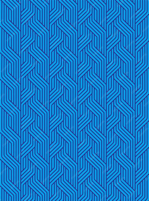 Premium Vector Straight Curved Lines In Blue
