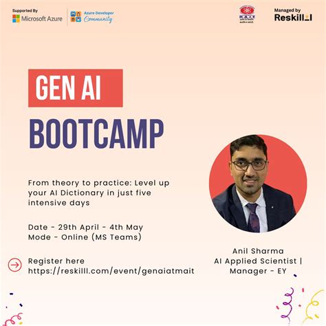 Generativeai Aibootcamp Artificialintelligence Machinelearning… Azure Developer Community