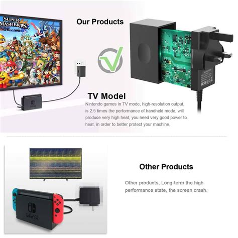 Nintendo Switch V1 V2 Switch Lite Switch Oled Ac Charger Adapter