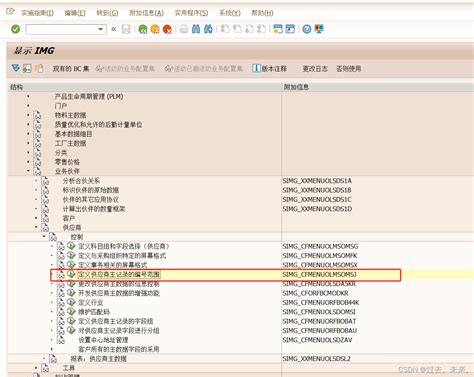 Sap 供应商配置 Csdn博客