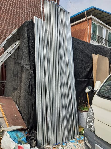 윈형파이프 원형쇠파이프 원형관 당근 중고거래