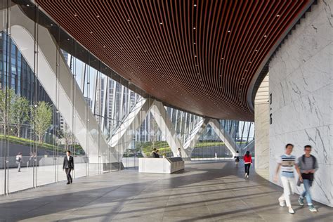 Latticed Shell Of Beijing Tower Inspired By Traditional Chinese Paper