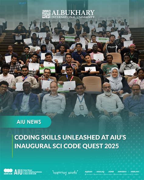 Coding Skills Unleashed At Aius Inaugural Sci Code Quest 2025 Albukhary International University