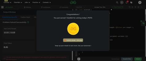 Problemoftheday Codingchallenge Geeksforgeeks Java Gfg160 Syed Affan
