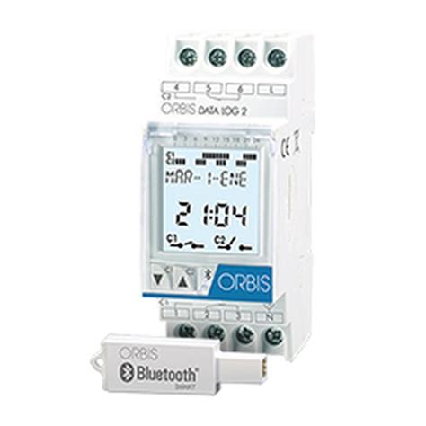Orbis Data Log 2 Vrk Vko 230vac 2 Kan Digitaaliset Kellot Etherma Skandinavia Oy
