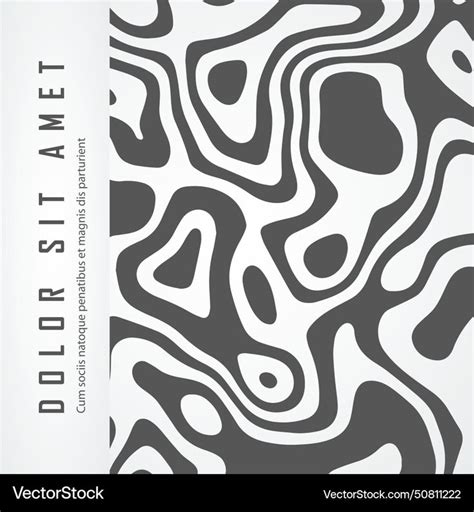 Topographic Map Abstract Pattern Vector Image On Vectorstock In 2025 Topographic Map Map