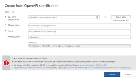 Invalid Subscriptions Api Openapi Yaml Issue 606 Cloudevents