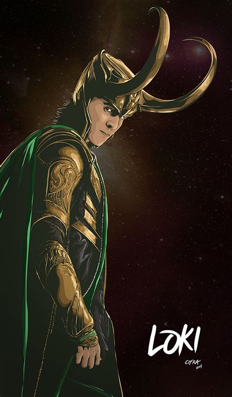 Loki Vector Art On Behance