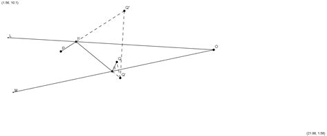 Geometry Shorter Of Shortest Paths Between Two Points Via A Pair Of Lines Mathematics Stack