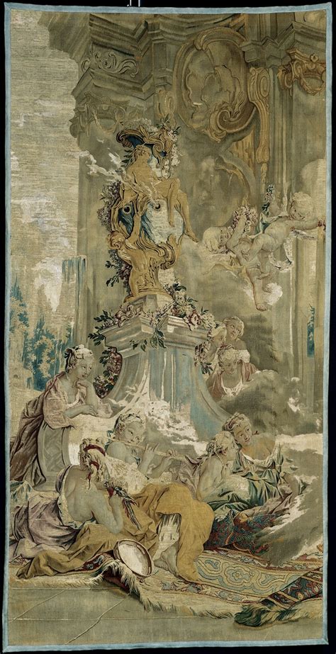 Psyches Entrance Into Cupids Palace Left Fragment From The Story