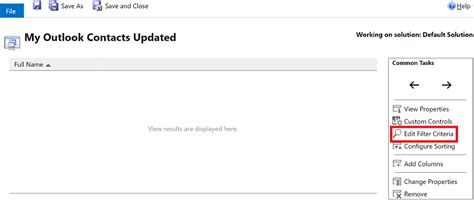 여러 사용자에 대한 약속 연락처 작업 동기화 기본 필터 설정 power platform microsoft learn