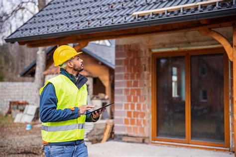 디지털 태블릿을 들고 주위를 둘러 볼 수있는 혼합 인종 건설 노동자 건설 현장에 대한 스톡 사진 및 기타 이미지 건설 현장