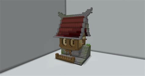 Red Roof Medieval House Series Rminecraftbuilds