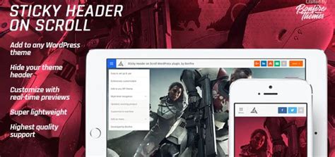 Sticky Header On Scroll For Wordpress Srmehranclub Com