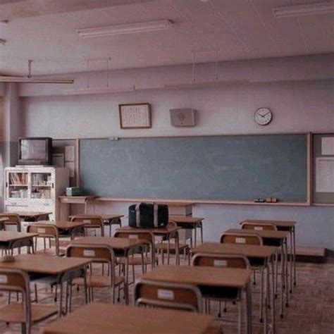 Korean Classroom Aesthetic