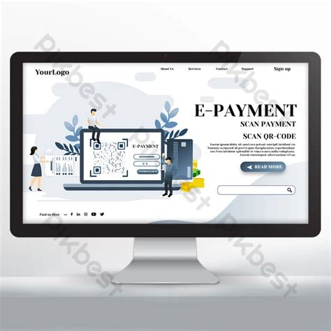 Two Dimensional Code Digital Network Payment Technology Web Design Psd Free Download Pikbest