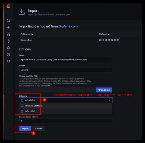 grafana influxdb搭建jmeter监控面板
