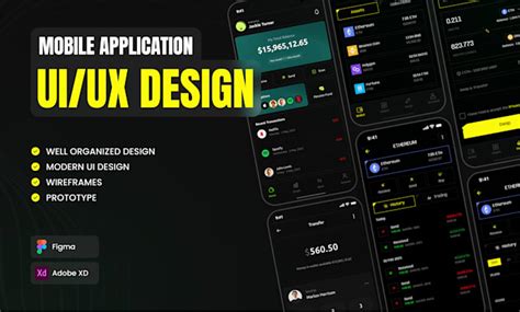 Do Mobile Application Ui Ux Design In Figma By Batsy99 Fiverr
