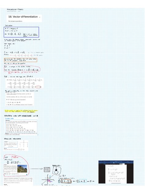 vector calculus vector differentiation pdf