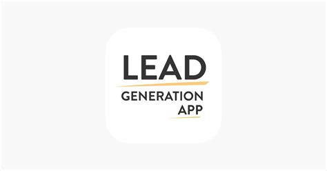 ‎lead generation app on the app store