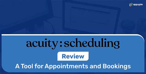 Acuity Scheduling Review A Tool For Appointments And Bookings