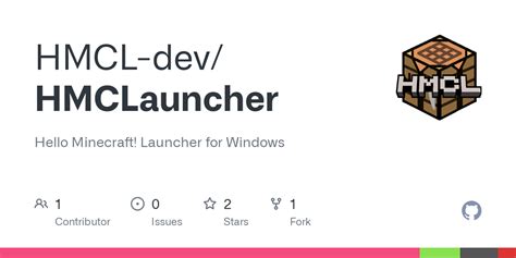 GitHub HMCL Dev HMCLauncher Hello Minecraft Launcher For Windows