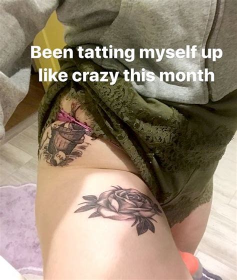 Lena Dunham Shares Snaps Of Her Latest Tattoos Us Weekly