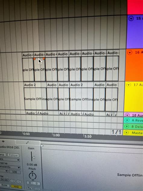 collect all and save automatically for every project r ableton