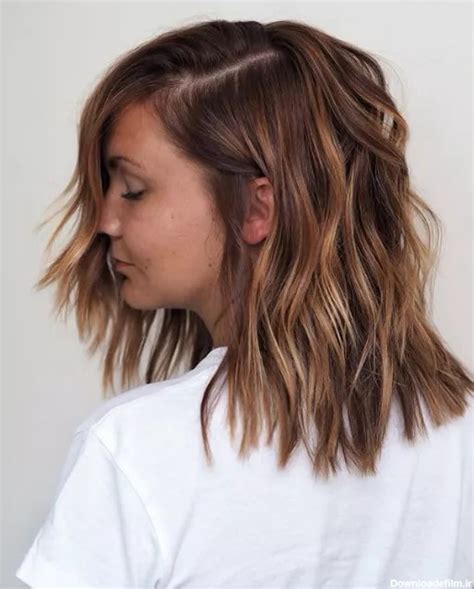 عکس موی نیمه کوتاه