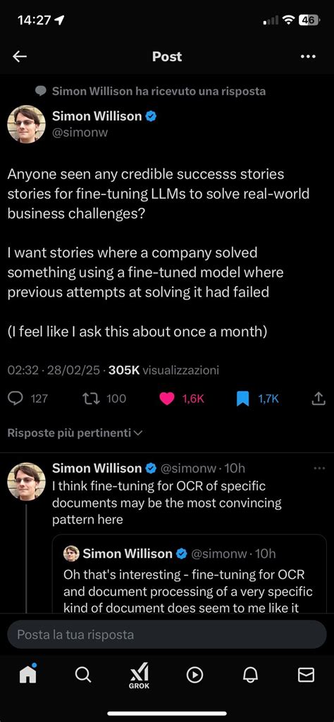 Simon Willison Co Creator Of Django Asked For Concrete Success Stories Of Marco Dalia