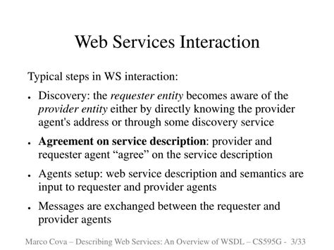PPT Describing Web Services An Overview Of WSDL PowerPoint Presentation ID