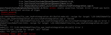 Gtsam Was Built Against A Different Version Of Eigen · Issue 142