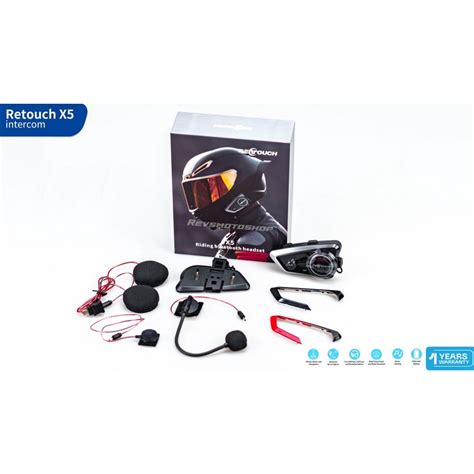 Jual Intercom Helmet X5 Retouch Interphone Bluetooth Shopee Indonesia