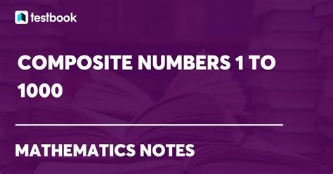 List Of Composite Numbers To Chart With Examples