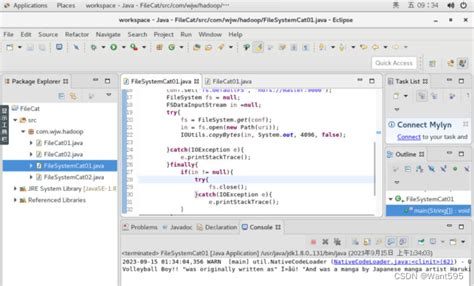 大数据开发技术实验 Hadoop读取文件