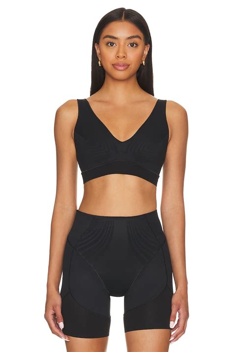 Spanx Wireless Haute Contour Bra In Very Black Revolve