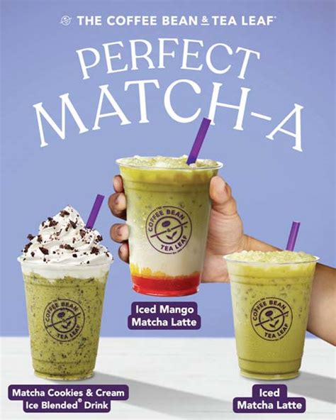 Coffee Bean And Tea Leaf Promotes New Matcha Beverages For Summer