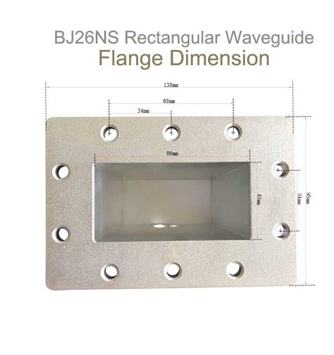 rectangular waveguide rectangular waveguide bj 26ns rectangular