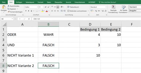 Die Excel Oder Und Nicht Funktion Ganz Einfach Erklärt Excelhero