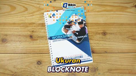 2 Ukuran Blocknote Yang Tepat Untuk Kebutuhan Anda