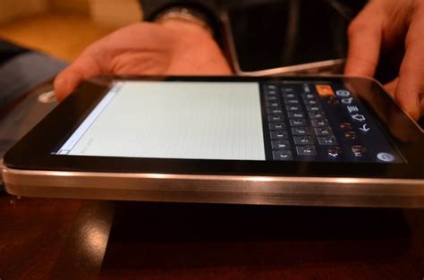 Tactus Touchscreen Physical Keyboard