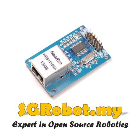 Arduino Lan Enc28j60 Ethernet Module Board Hr911105a Shopee Malaysia