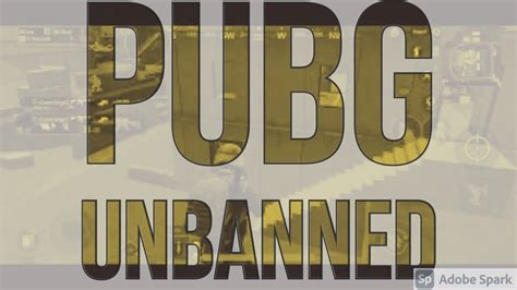 Pubg Unbanned Youtube