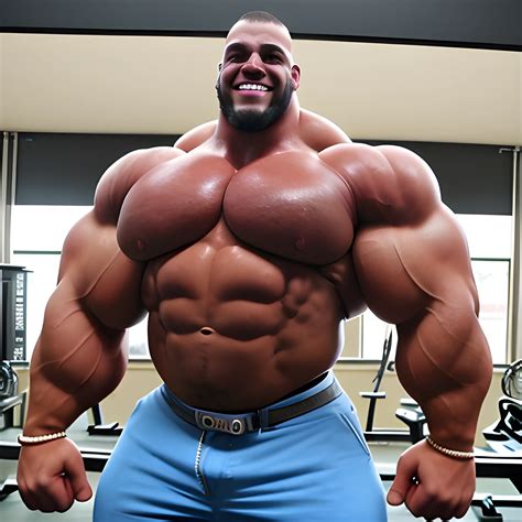 3 Meters Beaatiful Muscle Morph Smile Happy Long Humongous Arms