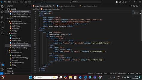 Ayesha Javeed On Linkedin Projectcompletion Programming Temperatureconverter Oasisinfobyte