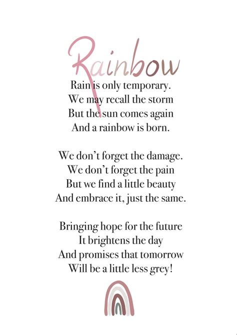 Rainbow Poem Artofit