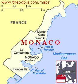 Maps of Monaco - Monaco Flags, Maps, Economy, Geography, Climate ...