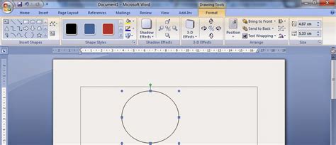 Cara Membuat Shape Dan Menambahkan Text Pada Shape Di Ms Word