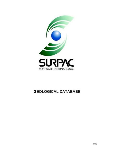 Geological Db Lab Pdf Information Retrieval Databases